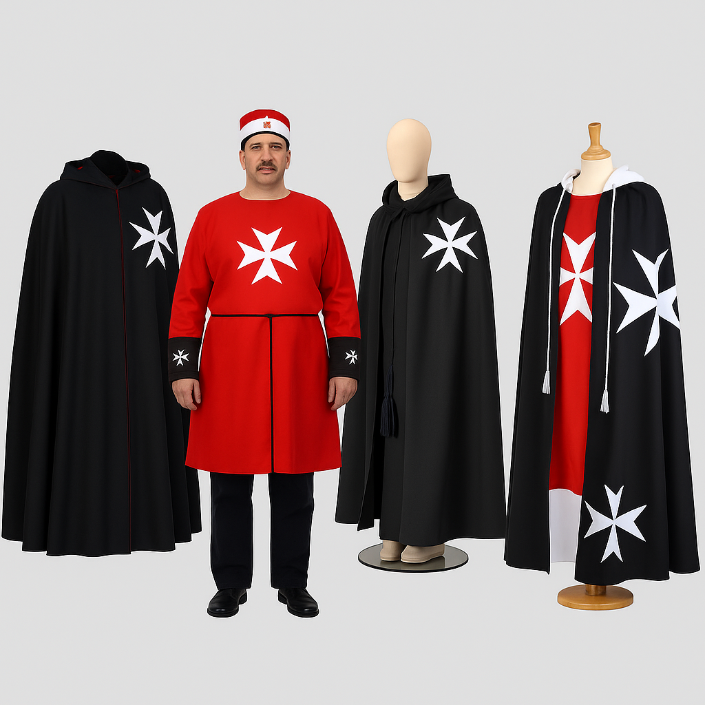 Order Of Malta Cloaks & Mantles – Masonic Hub