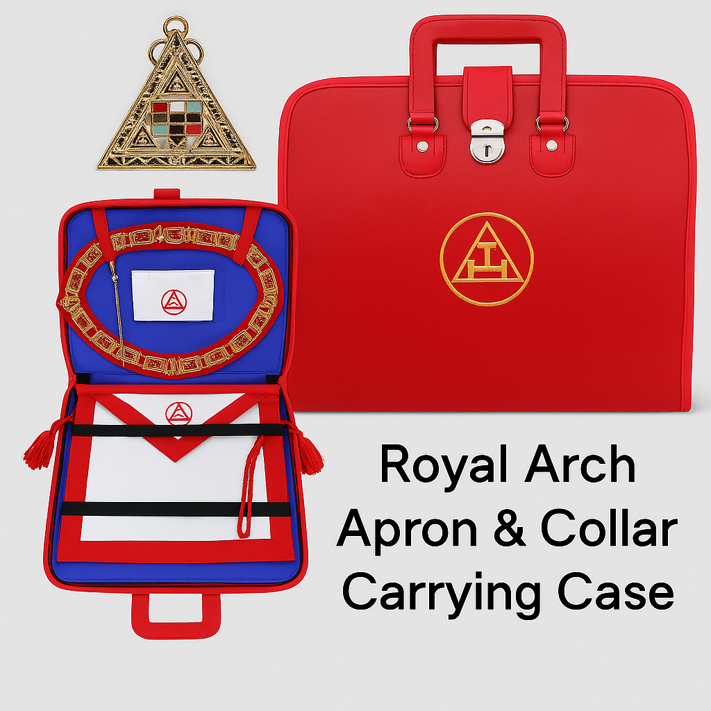 Royal Arch Apron & Collar Carrying Cases – Masonic Hub