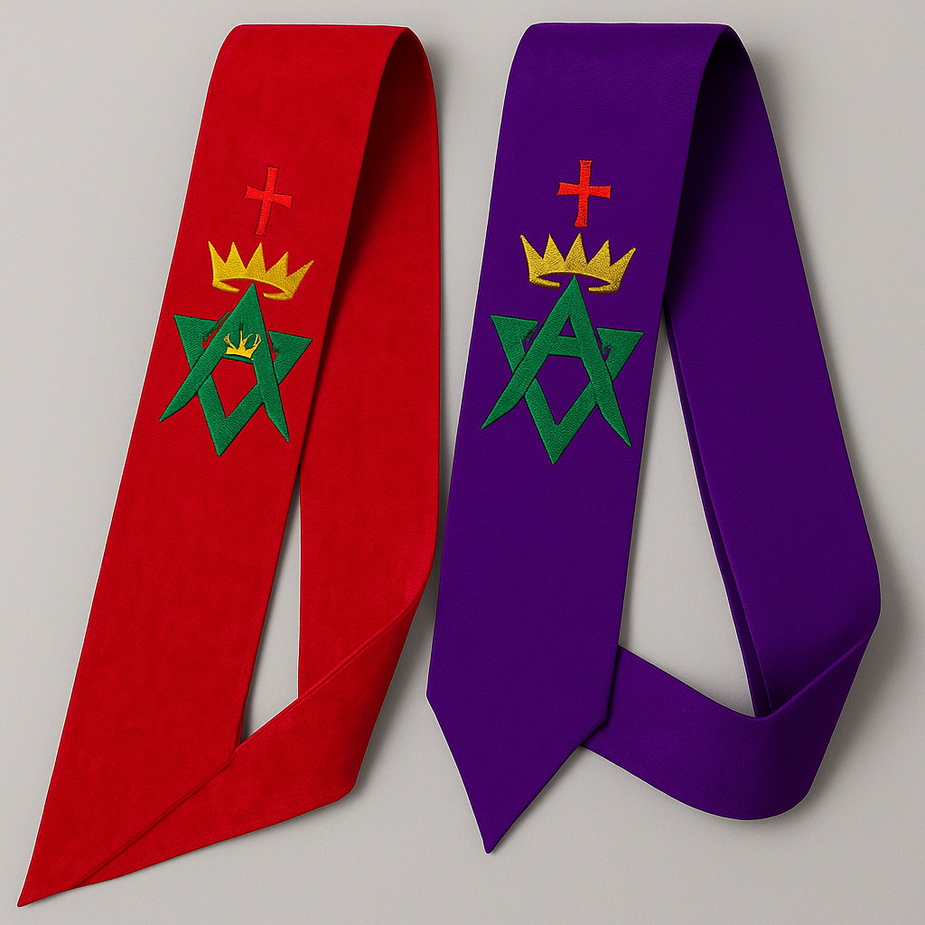 Allied Masonic Degree Sashes – Masonic Hub